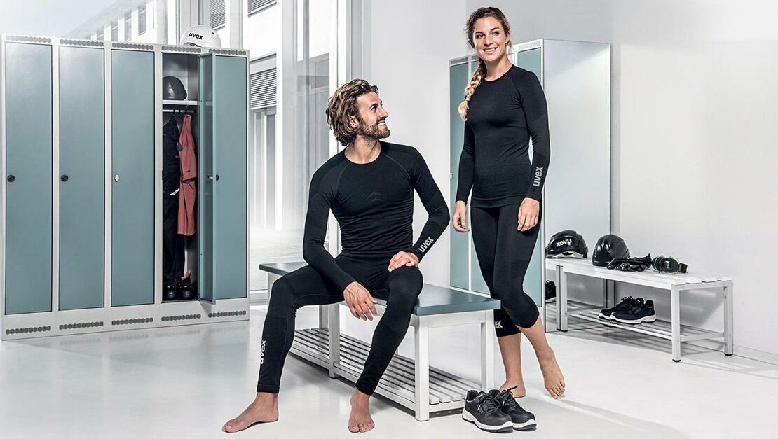 Functional underwear for work and leisure | uvex
