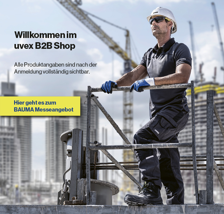 uvex online shop B2B | Persönliche Schutzausrüstung (PSA)