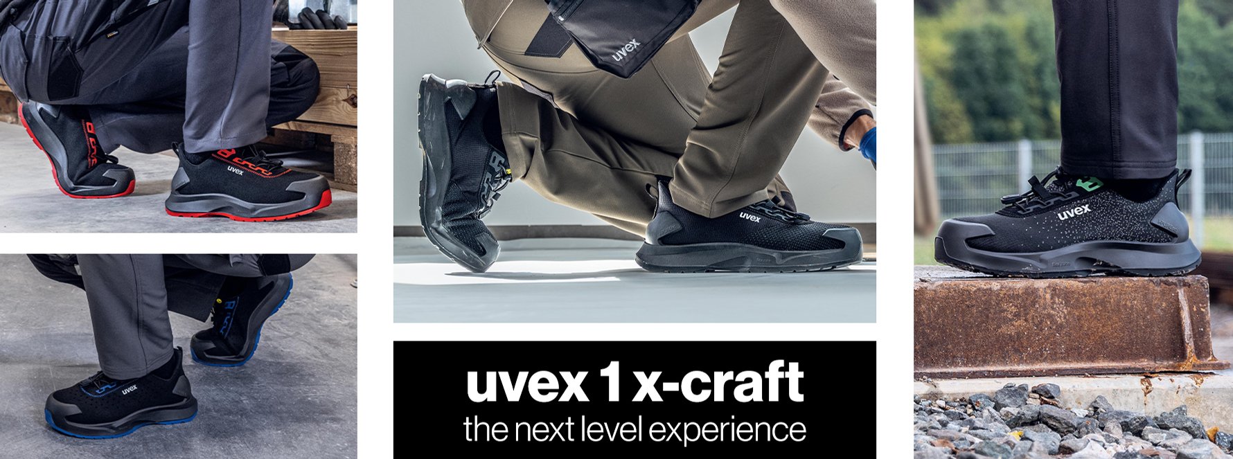 Flexible safety shoes | uvex 1 x-craft | the next level