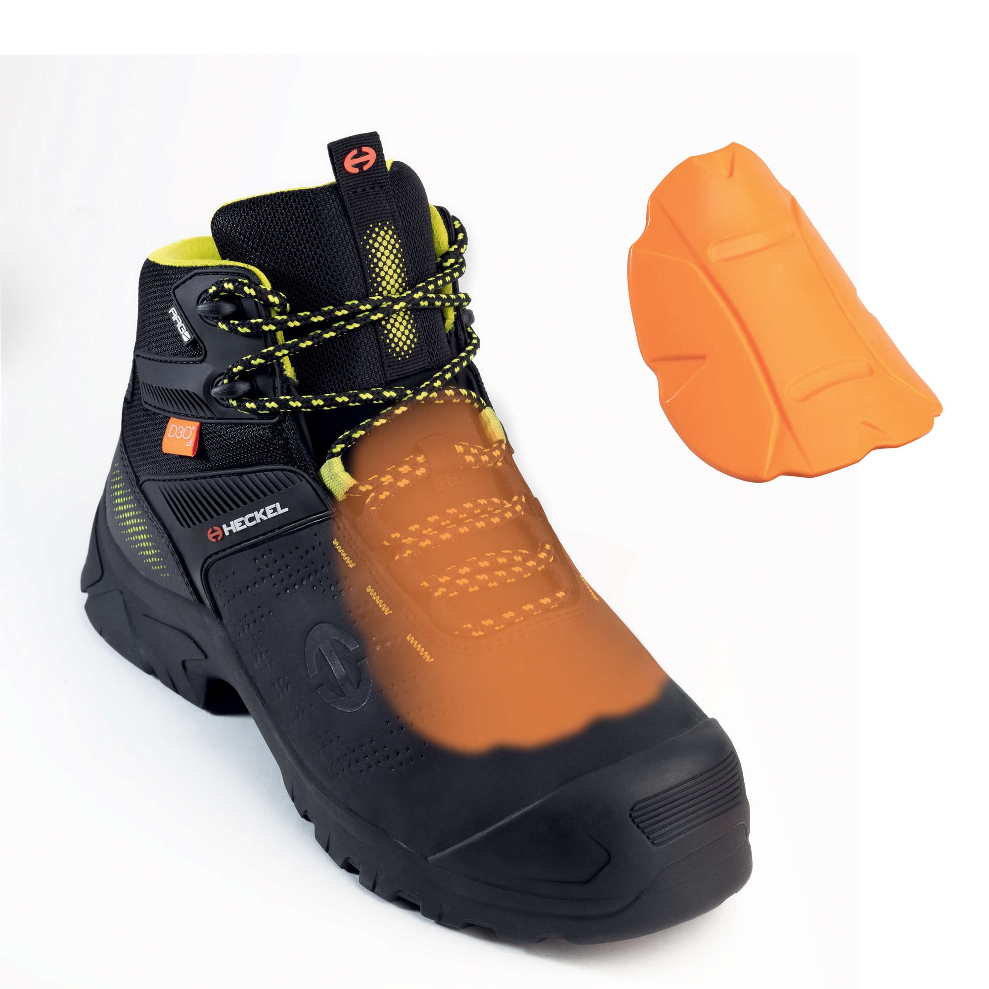 D3O® metatarsal protection, lightweight and flexible