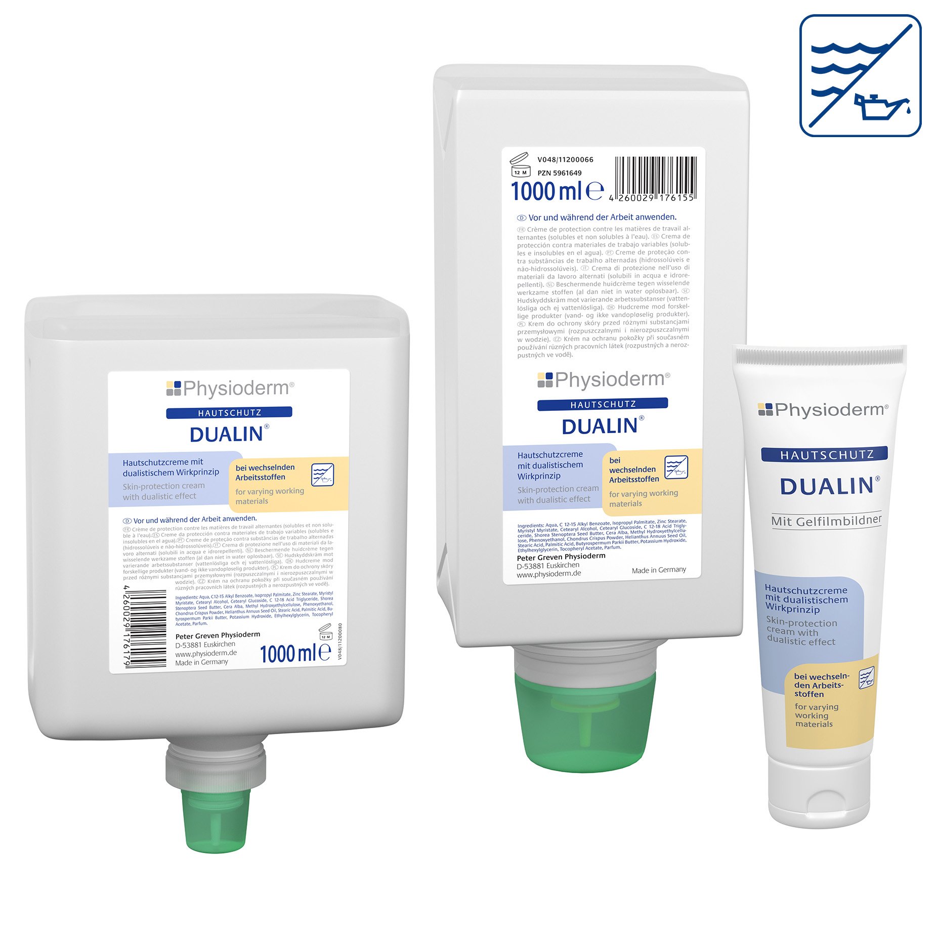 DUALIN® | Physioderm pracovni kosmetika