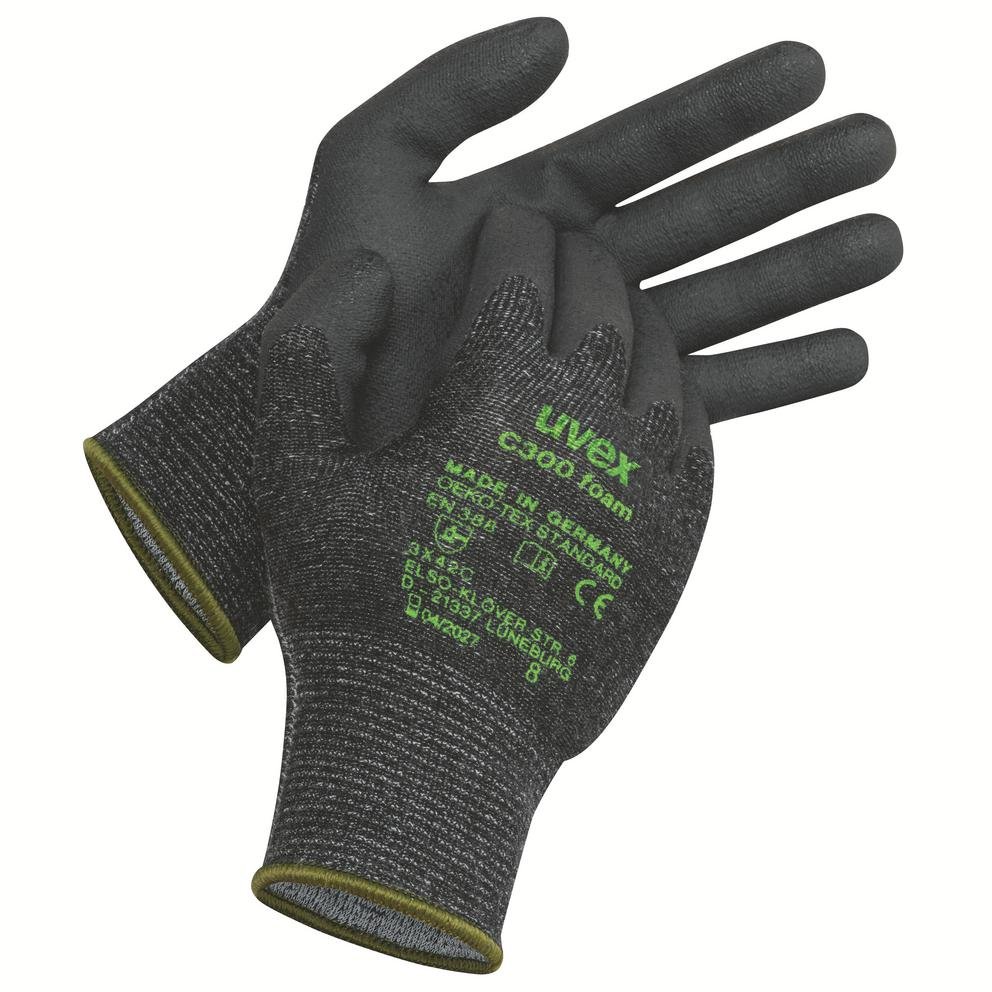 Gant de protection contre les coupures uvex C300 foam | Gants de protection
