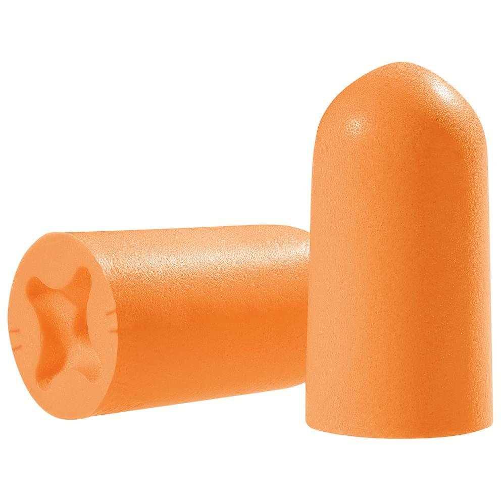 uvex x-fit XL disposable hearing protection earplugs, 200 pairs, each packed separately as a ...