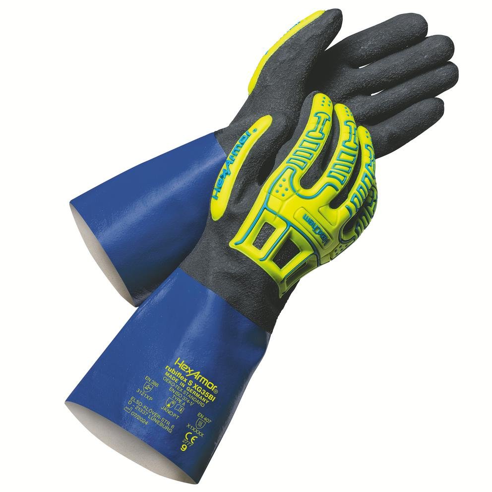 HexArmor rubiflex S XG35BI | Gants de protection