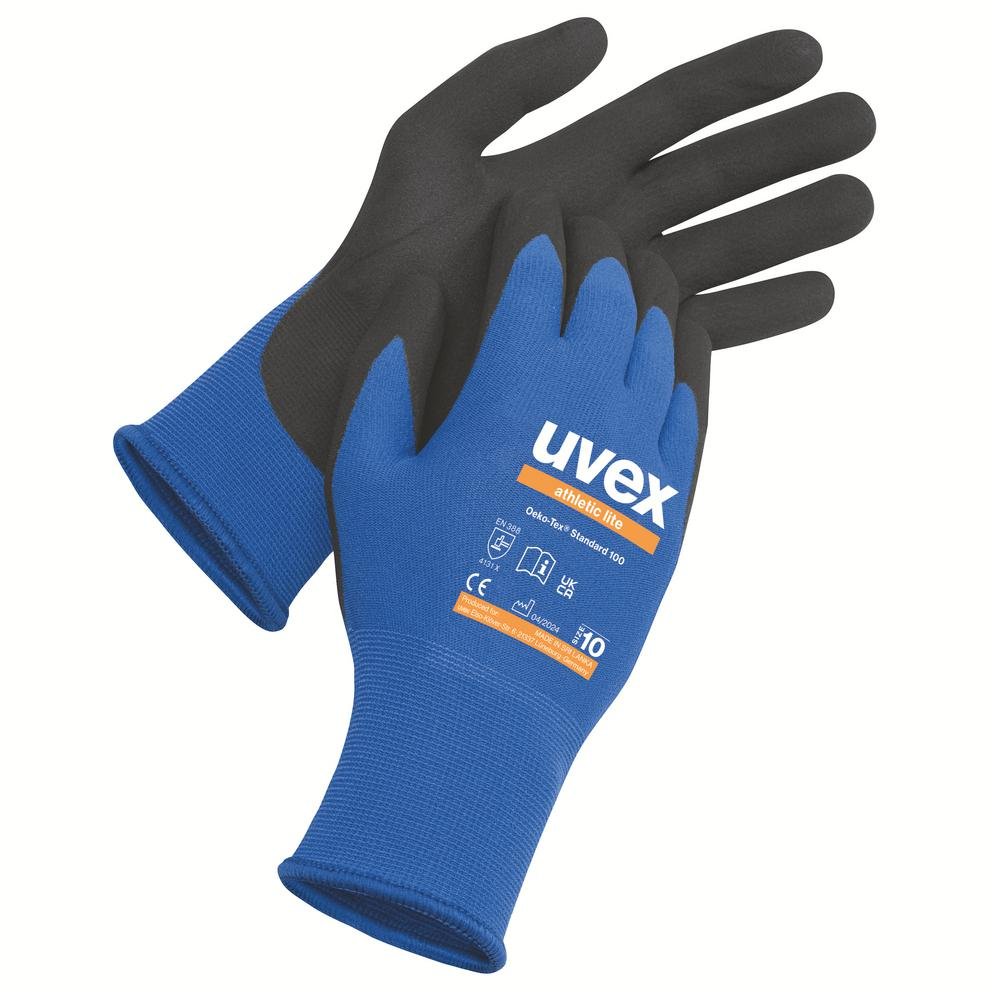 uvex athletic lite assembly glove | Safety Gloves