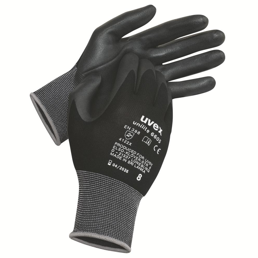 Rękawica ochronna uvex unilite 6605 | Rękawice ochronne